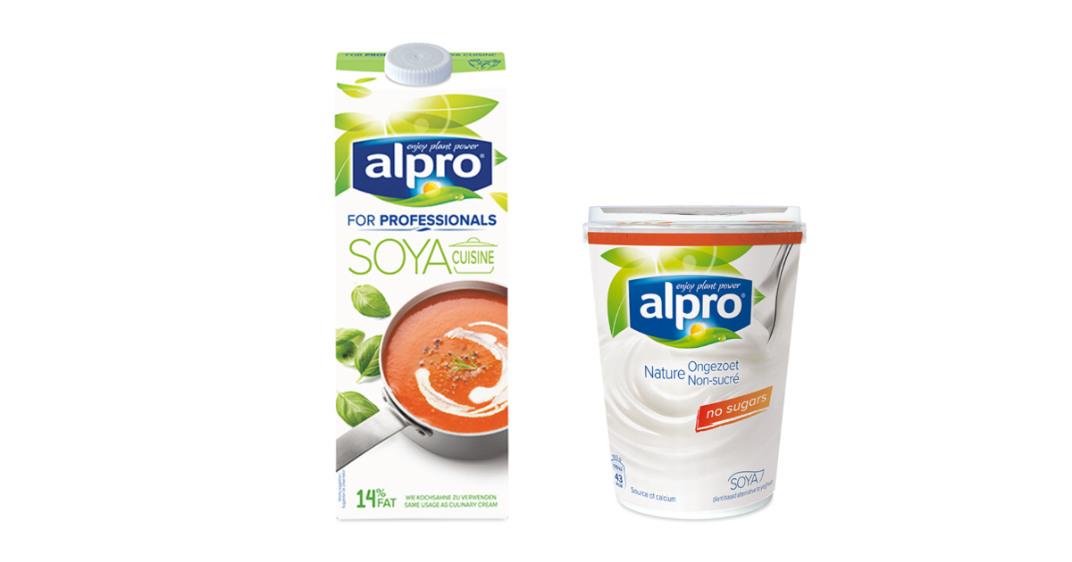 Alpro Soja Cuisine ‘For Professionals’ - ChefsproVeggie