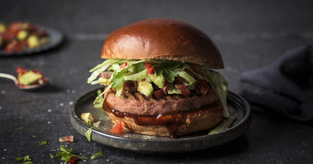 Texas BBQ Burger - ChefsproVeggie