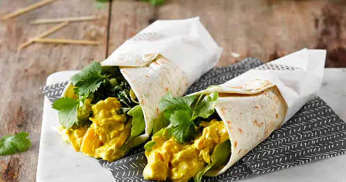 Wrap met kip en kimchi - ChefsproVeggie